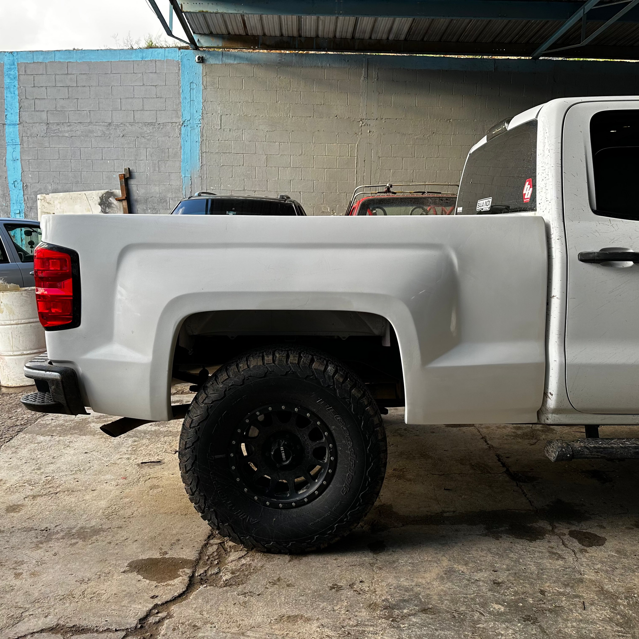 14-18 Chevy Silverado 3" Bulge Off Road Fiberglass Bedsides - 6.5 Bed ...