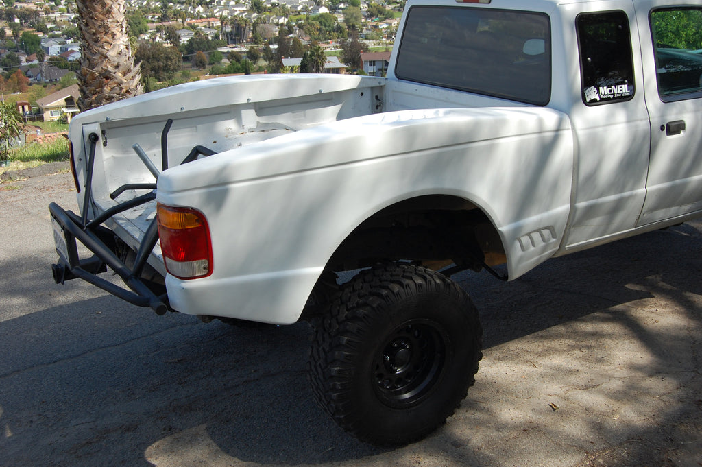 93-12 Ford Ranger 4" Bulge TT Style Off Road Fiberglass Bedsides ...
